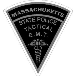 Massachusetts State Police Tactical EMT - Sticker at Sticker Shoppe