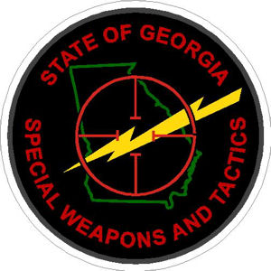 State Of Georgia Special Weapons & Tactics - Sticker at Sticker Shoppe