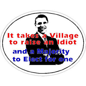 It Takes A Village To Raise An Idiot and A Majority To Elect One ...