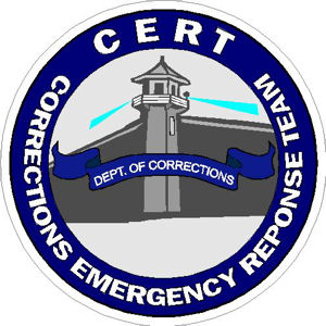 CERT Corrections Emergency Response Team - Sticker at Sticker Shoppe