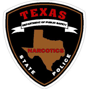 Texas State Police Narcotics - Sticker at Sticker Shoppe