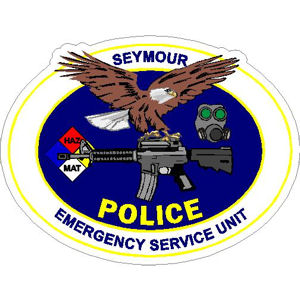 Seymour Police Emergency Service Unit - Sticker at Sticker Shoppe