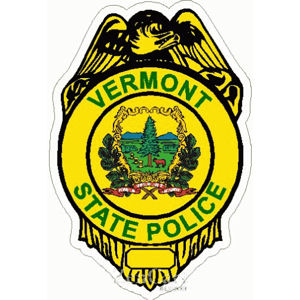 Vermont State Police Badge - Sticker at Sticker Shoppe