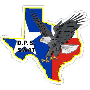Texas Dept. Of Public Safety SWAT Decal - Sticker at Sticker Shoppe