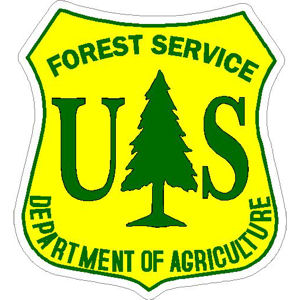 U.S. Forest Service - Yellow Sticker at Sticker Shoppe
