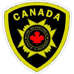 Canada Fire Department - Vinyl Sticker at Sticker Shoppe