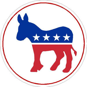 Democrat Logo - Sticker at Sticker Shoppe