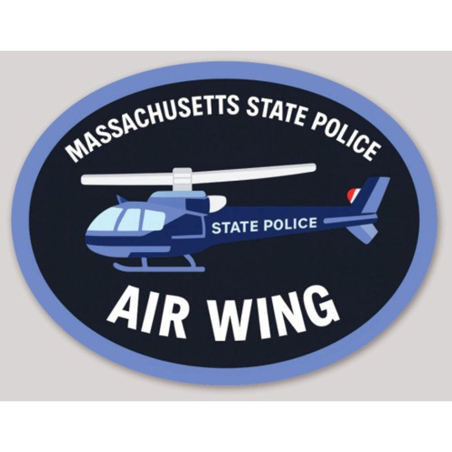 Massachusetts State Police Air Wing Vinyl Sticker at Sticker Shoppe
