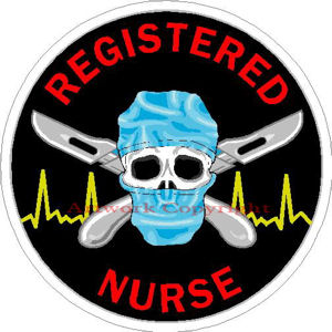 Registered Nurse RN - Sticker at Sticker Shoppe