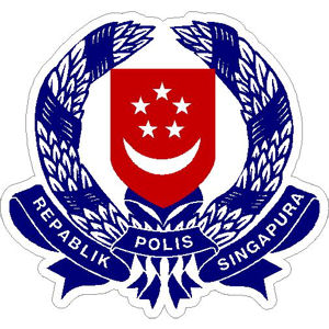 Republic of Singapore Police - Sticker at Sticker Shoppe