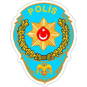 Police Turkey Polis - Sticker at Sticker Shoppe