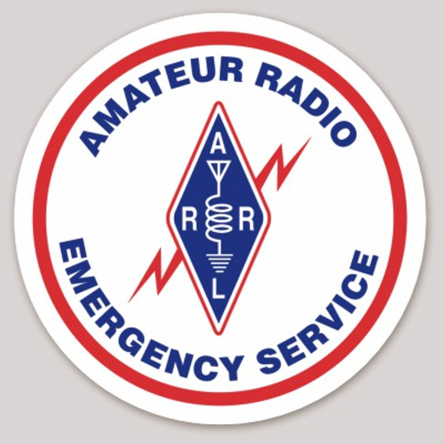 Amateur Radio Emergency Service - Sticker at Sticker Shoppe