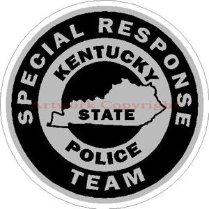 Kentucky State Police Special Response Team Vinyl Sticker at Sticker Shoppe