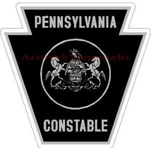 Pennsylvania Constable - Sticker at Sticker Shoppe