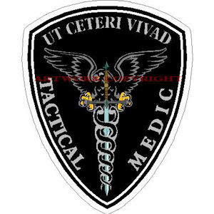Tactical Medic - Sticker at Sticker Shoppe