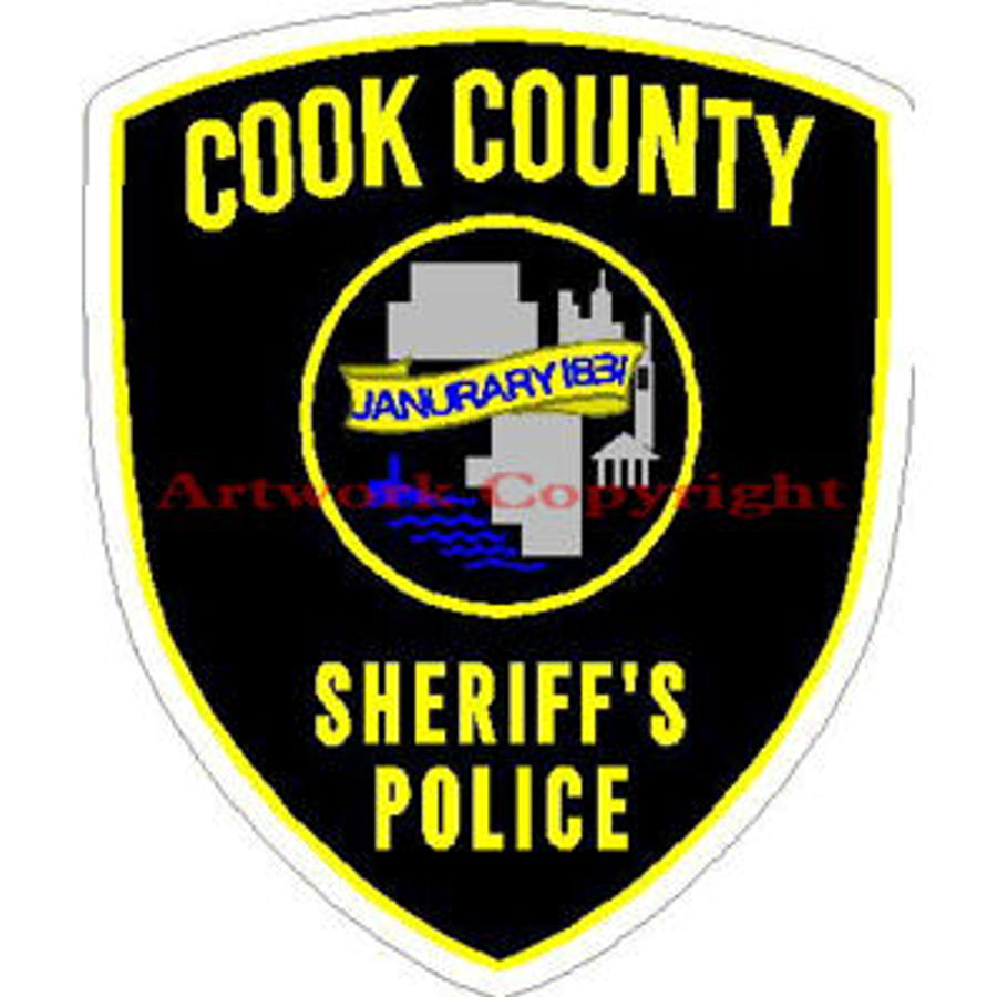 Cook County Sheriff's Police - Sticker at Sticker Shoppe