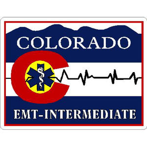 Colorado EMT-Intermediate - Sticker at Sticker Shoppe