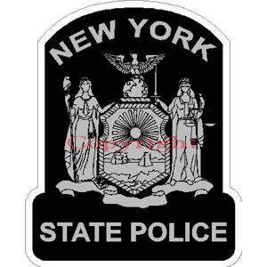 New York State Police Subdued - Sticker at Sticker Shoppe