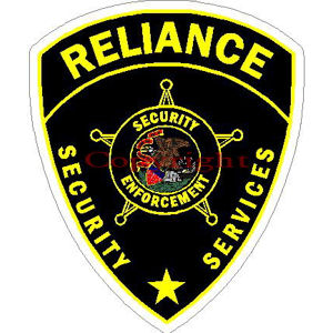 Reliance Security Services Security Enforcement - Sticker at Sticker Shoppe