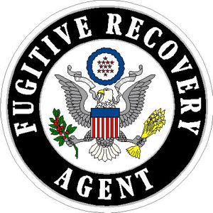 Fugitive Recovery Agent - Sticker at Sticker Shoppe