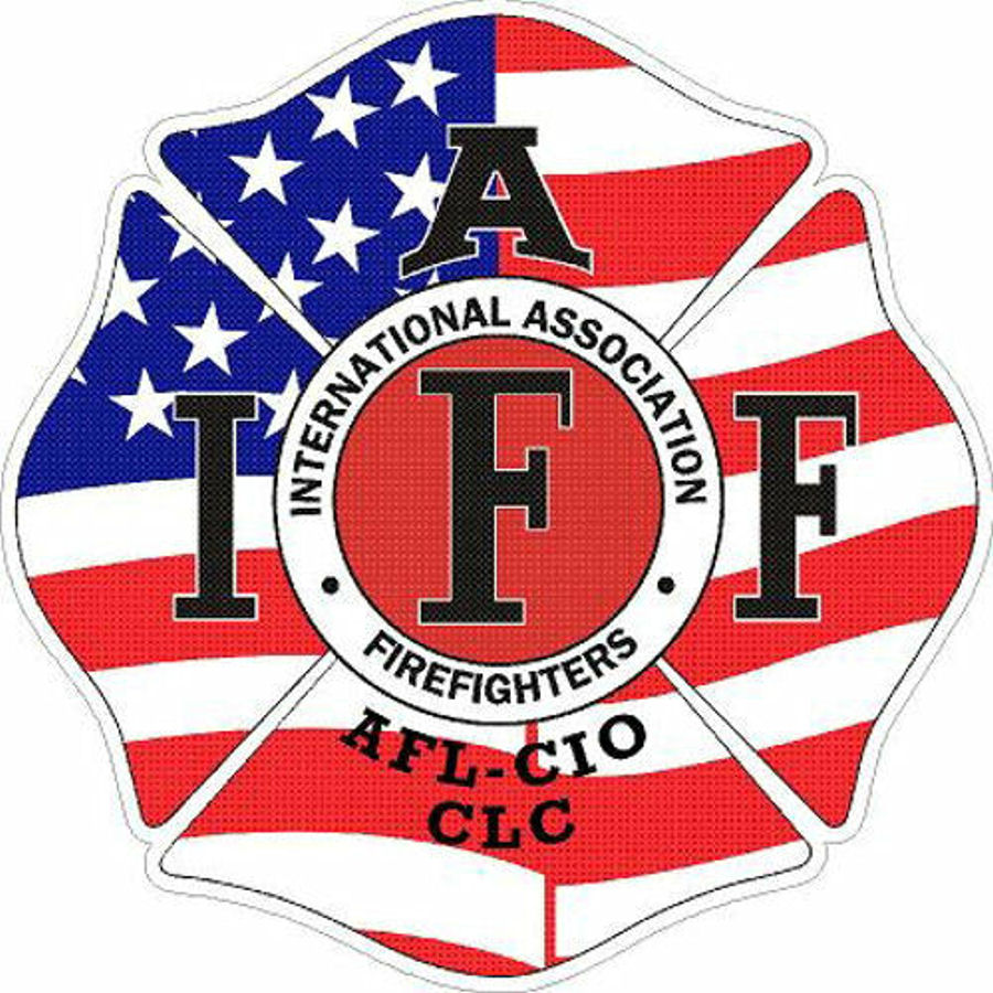 American Flag IAFF International Association Firefighters - Sticker at ...