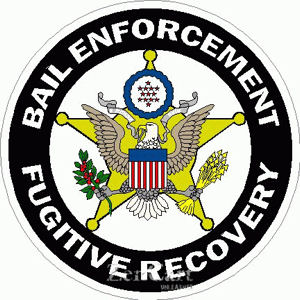 Bail Enforcement Fugitive Recovery - Sticker at Sticker Shoppe