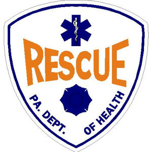 PA Dept Of Health Rescue - Sticker at Sticker Shoppe