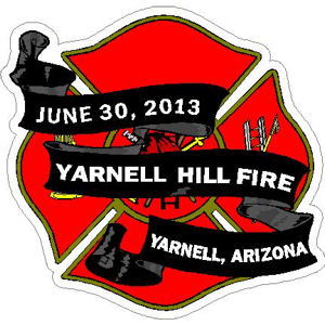 Wildfire Hotshot Crew Memorial Vinyl Sticker at Sticker Shoppe