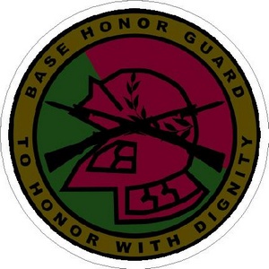 United States Air Force USAF Base Honor Guard - Sticker at Sticker Shoppe