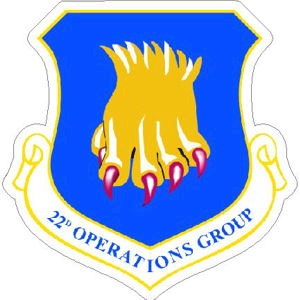 United States Air Force USAF 22nd Operations Group - Sticker at Sticker ...