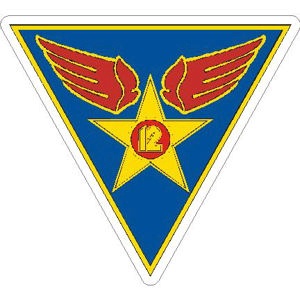Air Force 12th Air Force - Sticker at Sticker Shoppe
