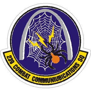 Air Force 239th Combat Communications Squadron - Sticker at Sticker Shoppe