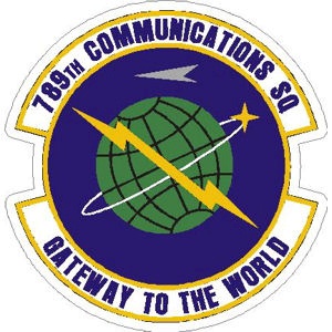 Air Force 789th Communications Squadron - Sticker at Sticker Shoppe