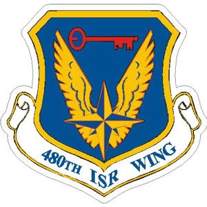 Air Force 480th Intelligence Wing - Sticker at Sticker Shoppe