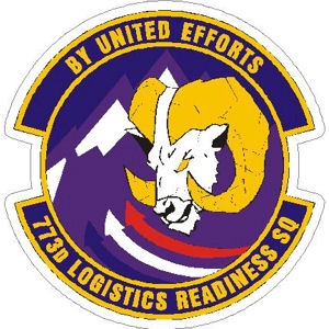 Air Force 773rd Logistics Readiness Squadron - Sticker at Sticker Shoppe