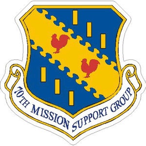 Air Force 70th Mission Support Group - Sticker at Sticker Shoppe
