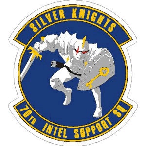 Air Force 70th Intel Support Squadron - Sticker at Sticker Shoppe
