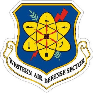 Air Force Western Air Defense Sector - Sticker at Sticker Shoppe
