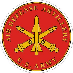 Army Air Defense Aritillery - Vinyl Sticker at Sticker Shoppe