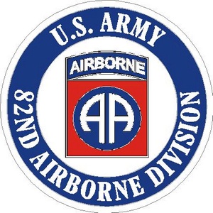 U.S. Army 82nd Airborne Division Vinyl Sticker at Sticker Shoppe