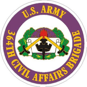 United States Army 364th Civil Affairs Brigade Vinyl Sticker at Sticker ...
