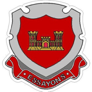 United States Army Engineers Corps Logo - Vinyl Sticker at Sticker Shoppe