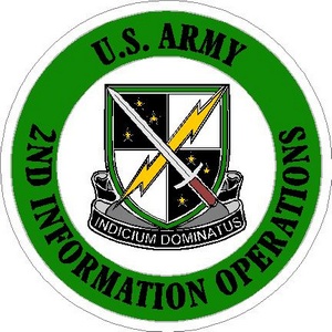 United States Army 2nd Information Operations Battalion - Vinyl Sticker ...