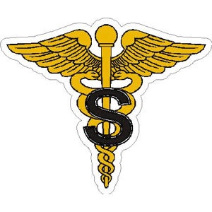 United States Army Medical Specialist Vinyl Sticker at Sticker Shoppe