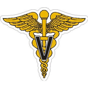 United States Army Veterinary Corps Logo - Vinyl Sticker at Sticker Shoppe