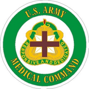 United States Army Medical Command - Vinyl Sticker at Sticker Shoppe
