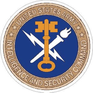 United States Army Intelligence & Security Command Vinyl Sticker at ...