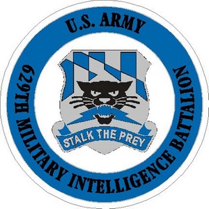 United States Army 629th Military Intelligence Battalion Vinyl Sticker ...