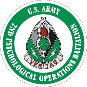 United States Army 2nd Psychological Operations Battalion Vinyl Sticker ...