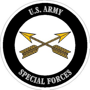 U.S. Army Army Special Forces - Vinyl Sticker at Sticker Shoppe